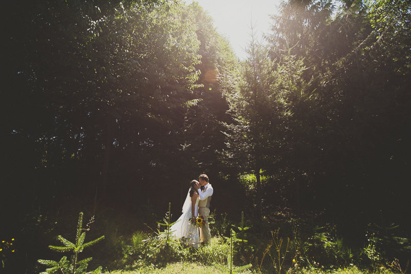 Carnation Tree Farm Wedding